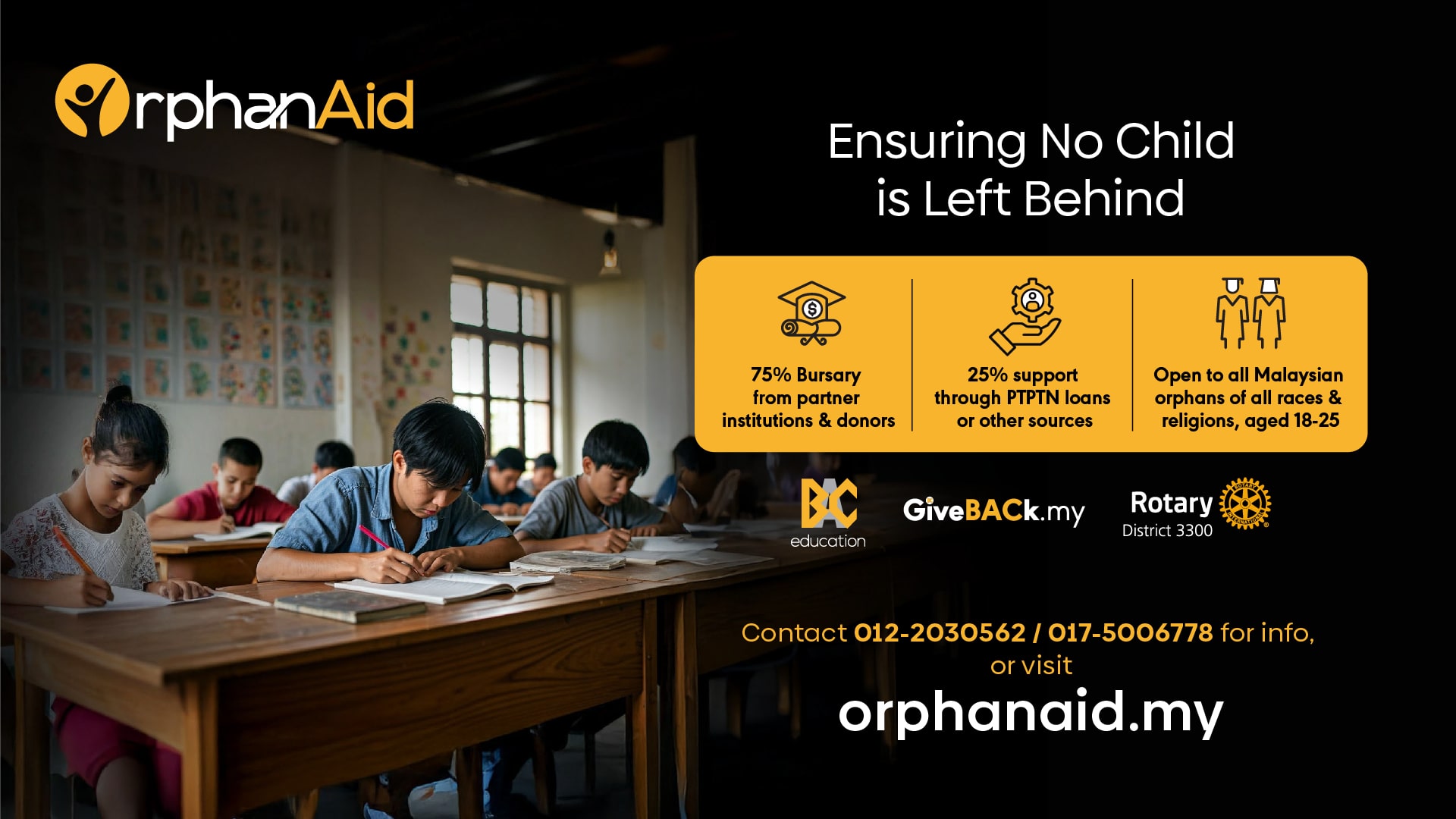 OrphanAid: Ensuring No Child is Left Behind
